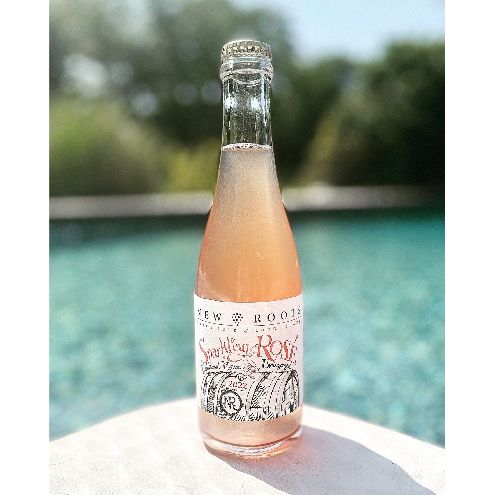 2022 New Roots Sparkling Rose' – Mandara Wine