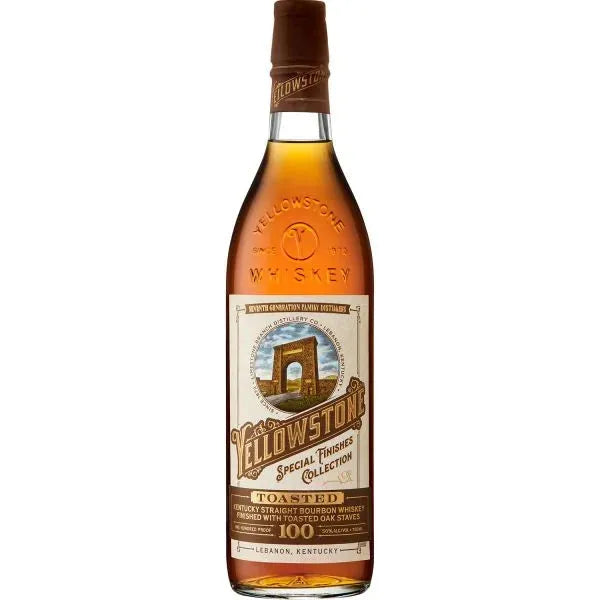 Yellowstone Toasted Oak Staves Finish Kentucky Straight Bourbon Whiske ...